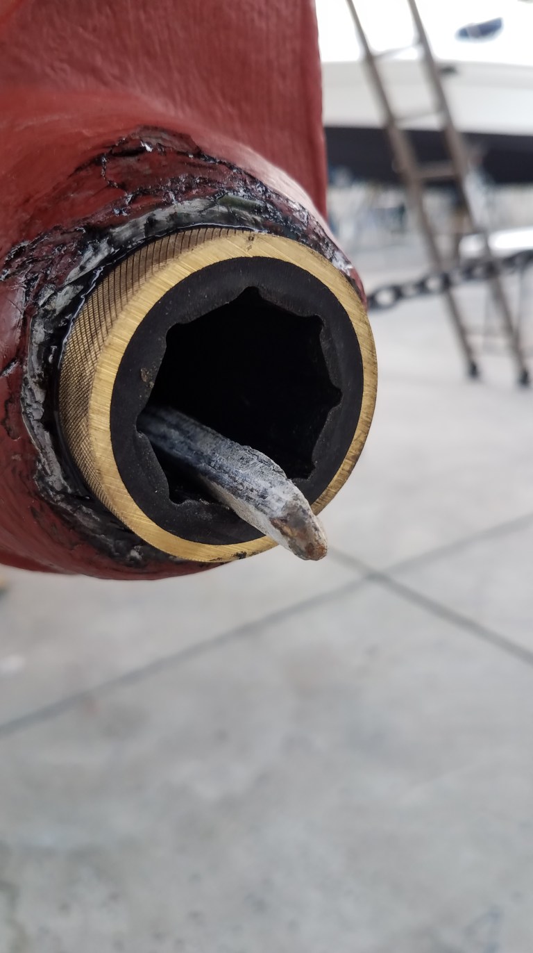 Gori Prop and Cutlass Bearing – Cruising Logbook