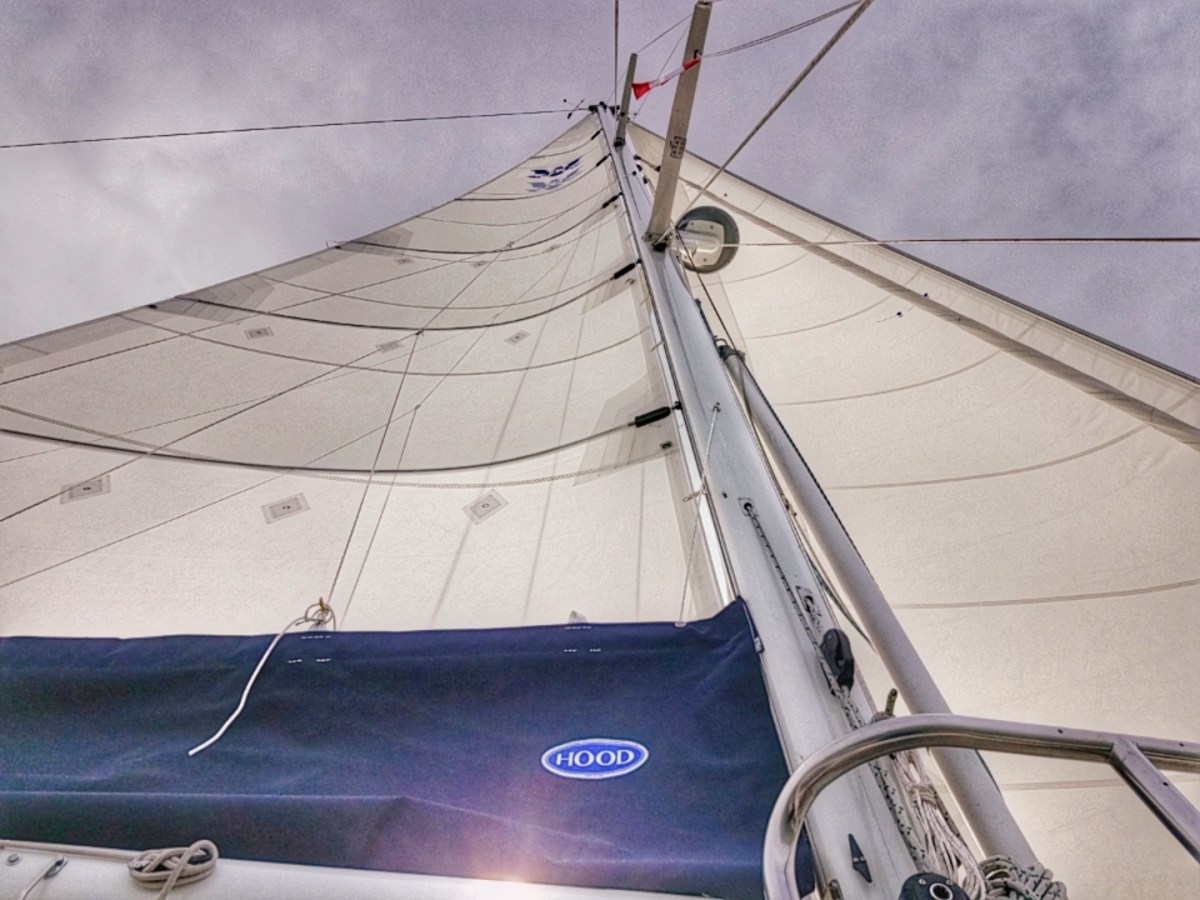 New Main and Stackpack Test Sail – Cruising Logbook